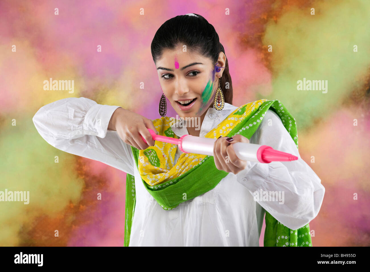 Pichkari hi-res stock photography and images - Alamy