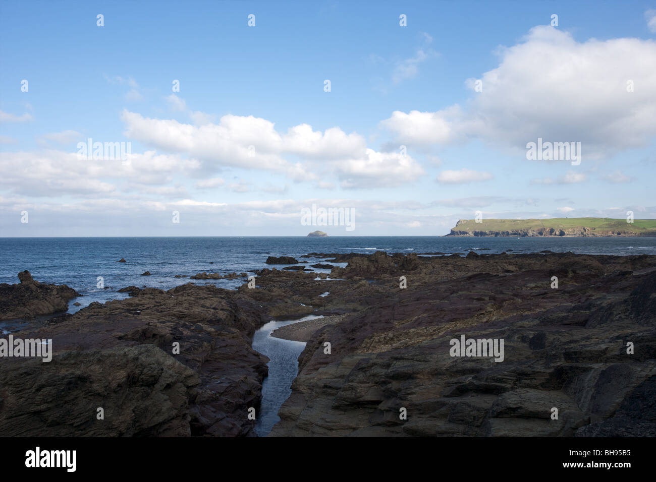 Trebetherick beach hi-res stock photography and images - Alamy