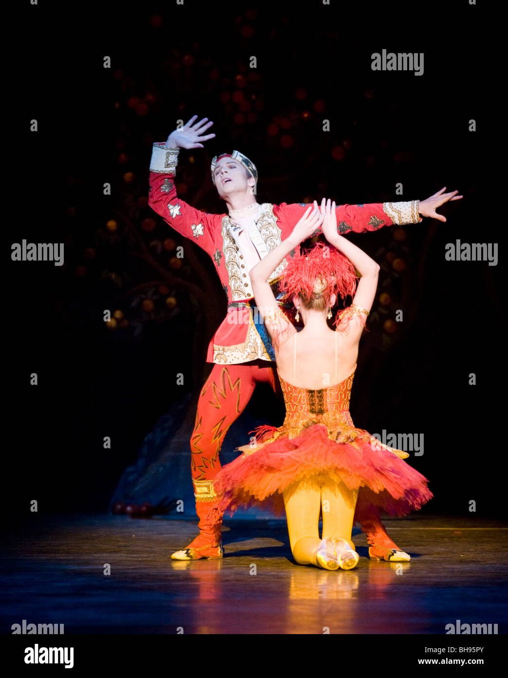 Birmingham Royal Ballet. The Firebird Stock Photo - Alamy