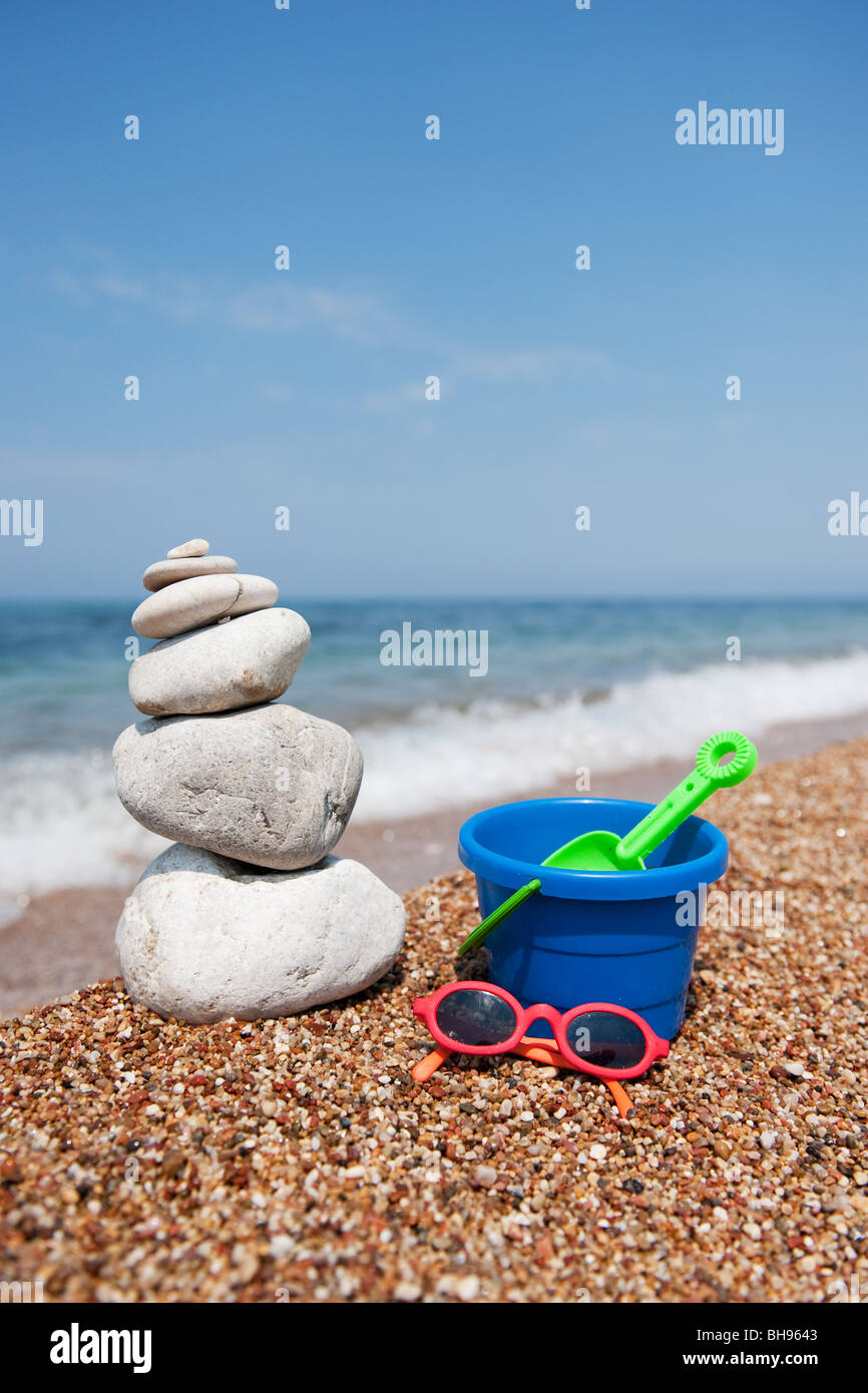 Spa and fun at the beach vacation Stock Photo - Alamy