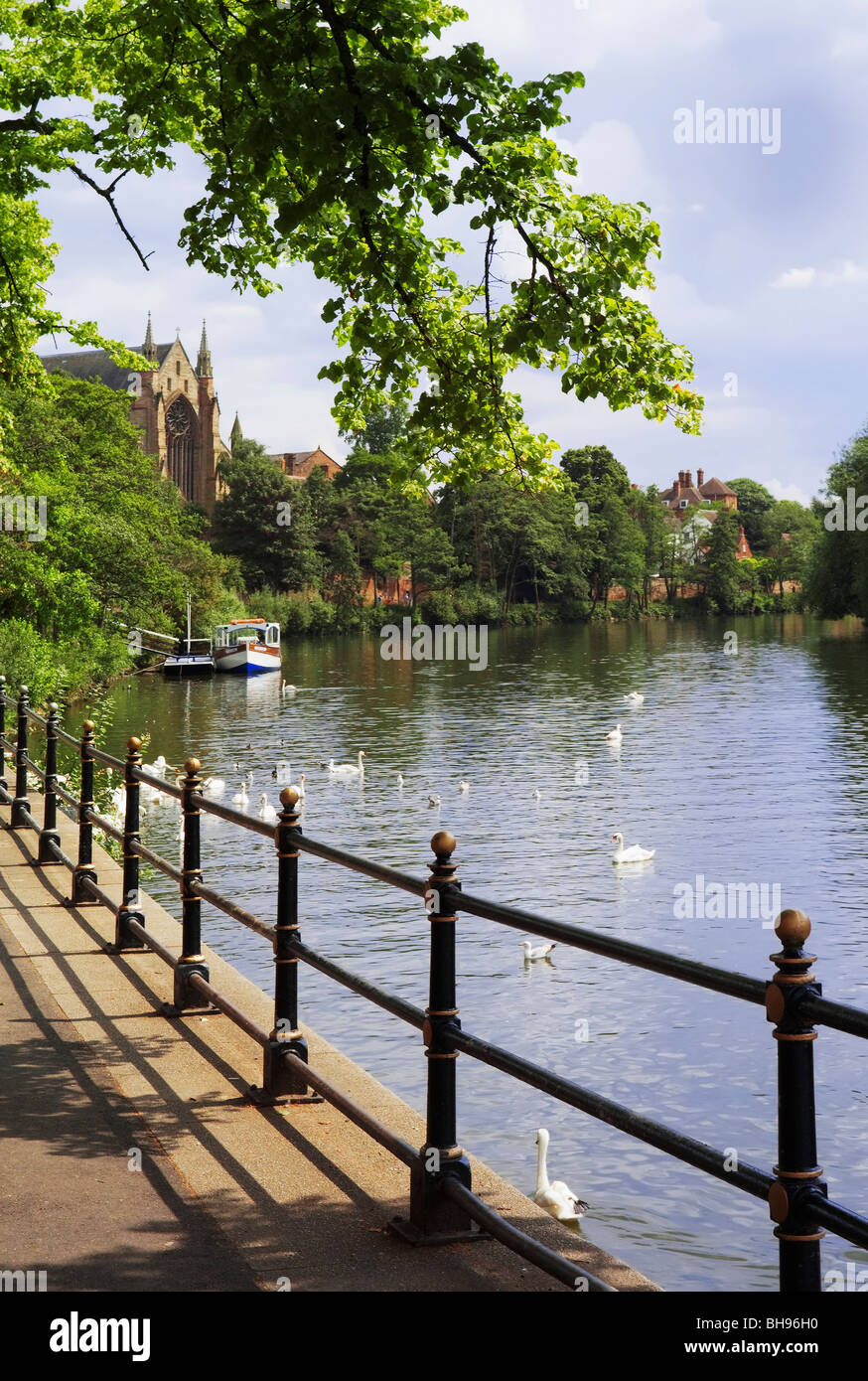 river severn worcester Stock Photo - Alamy