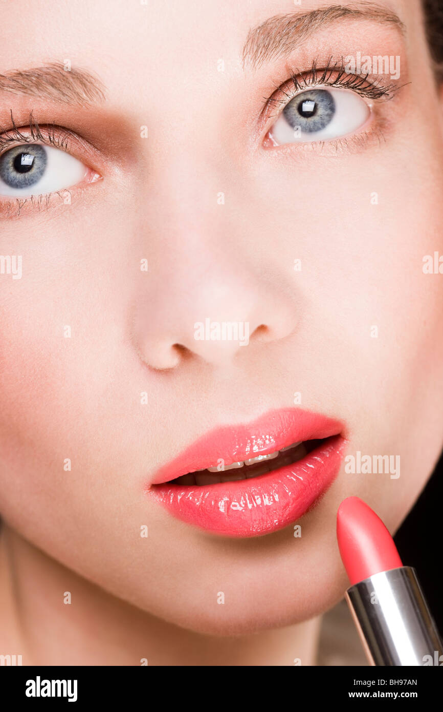 Lip lipstick hi-res stock photography and images - Alamy