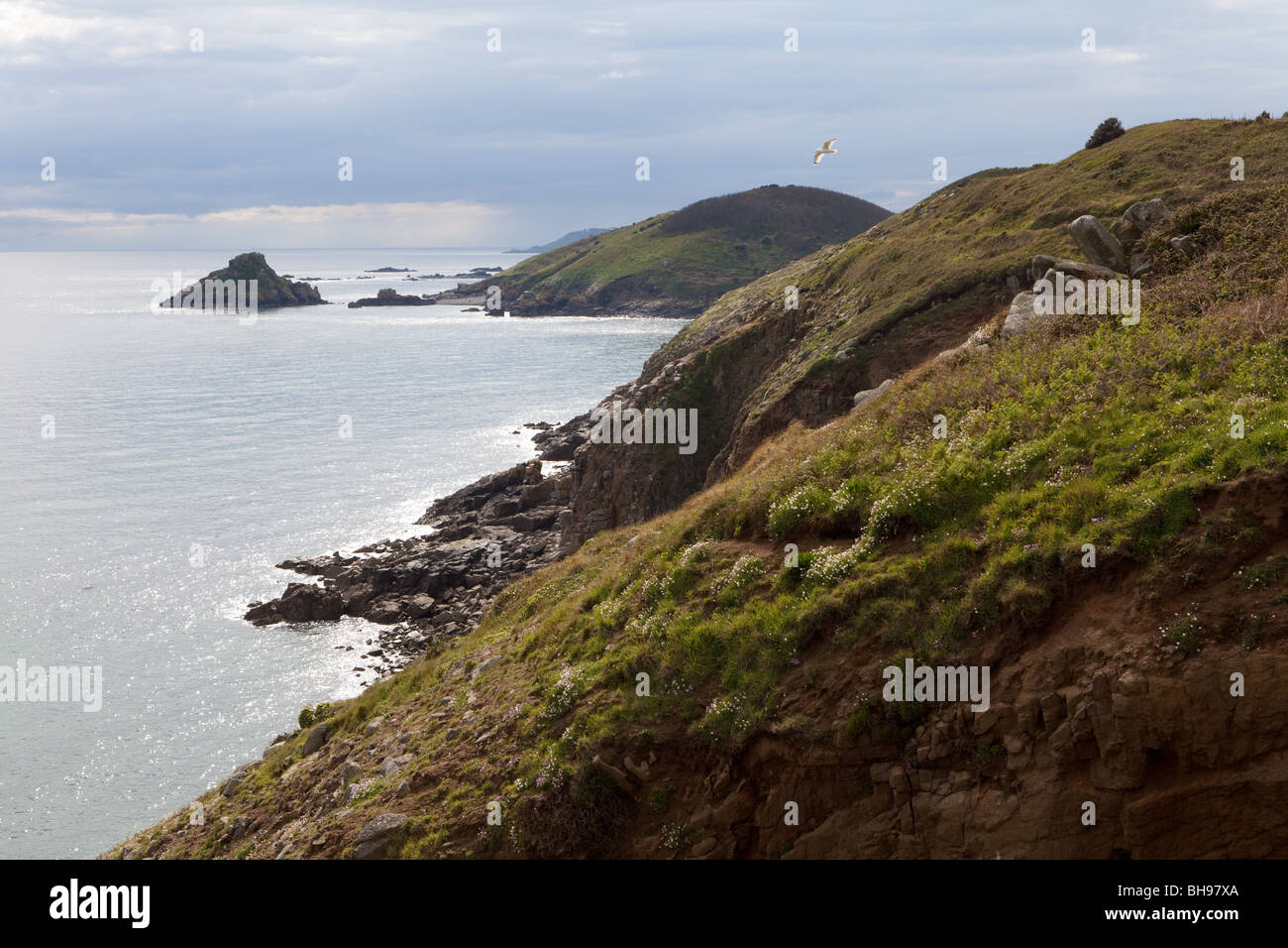 Herm coast path hi-res stock photography and images - Alamy