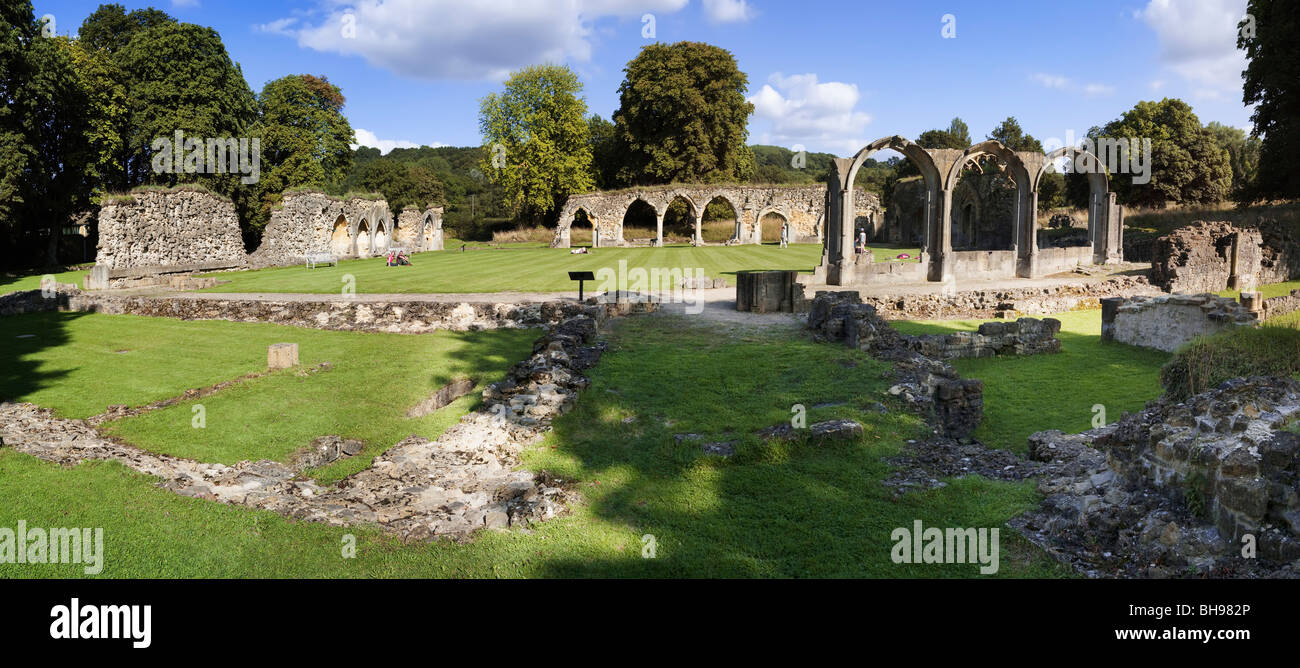 the ruins of the cistercian hailes abbey winchcombe gloucestershire ...