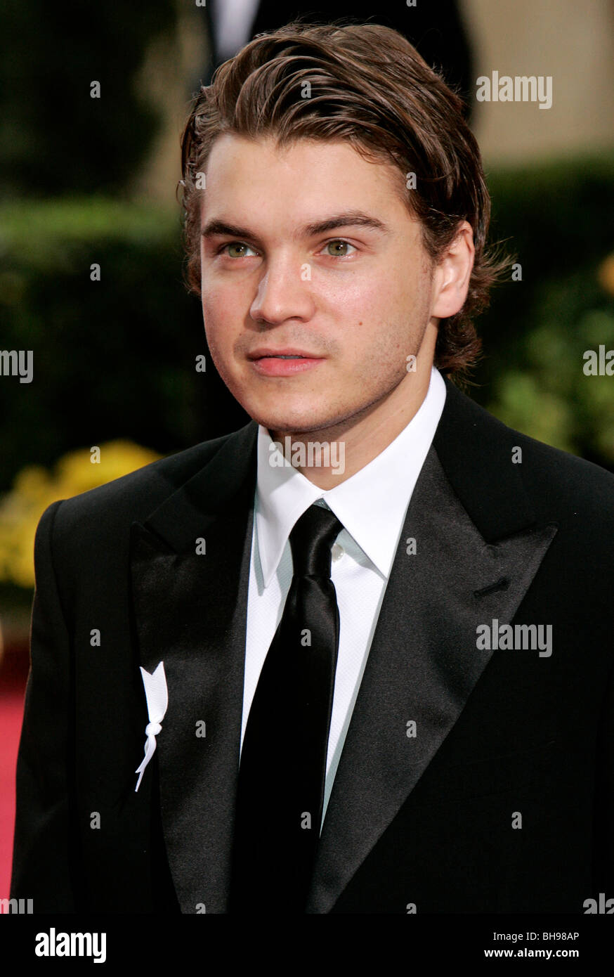 EMILE HIRSCH ACTOR KODAK THEATRE HOLLYWOOD USA 22/02/2009 Stock Photo ...