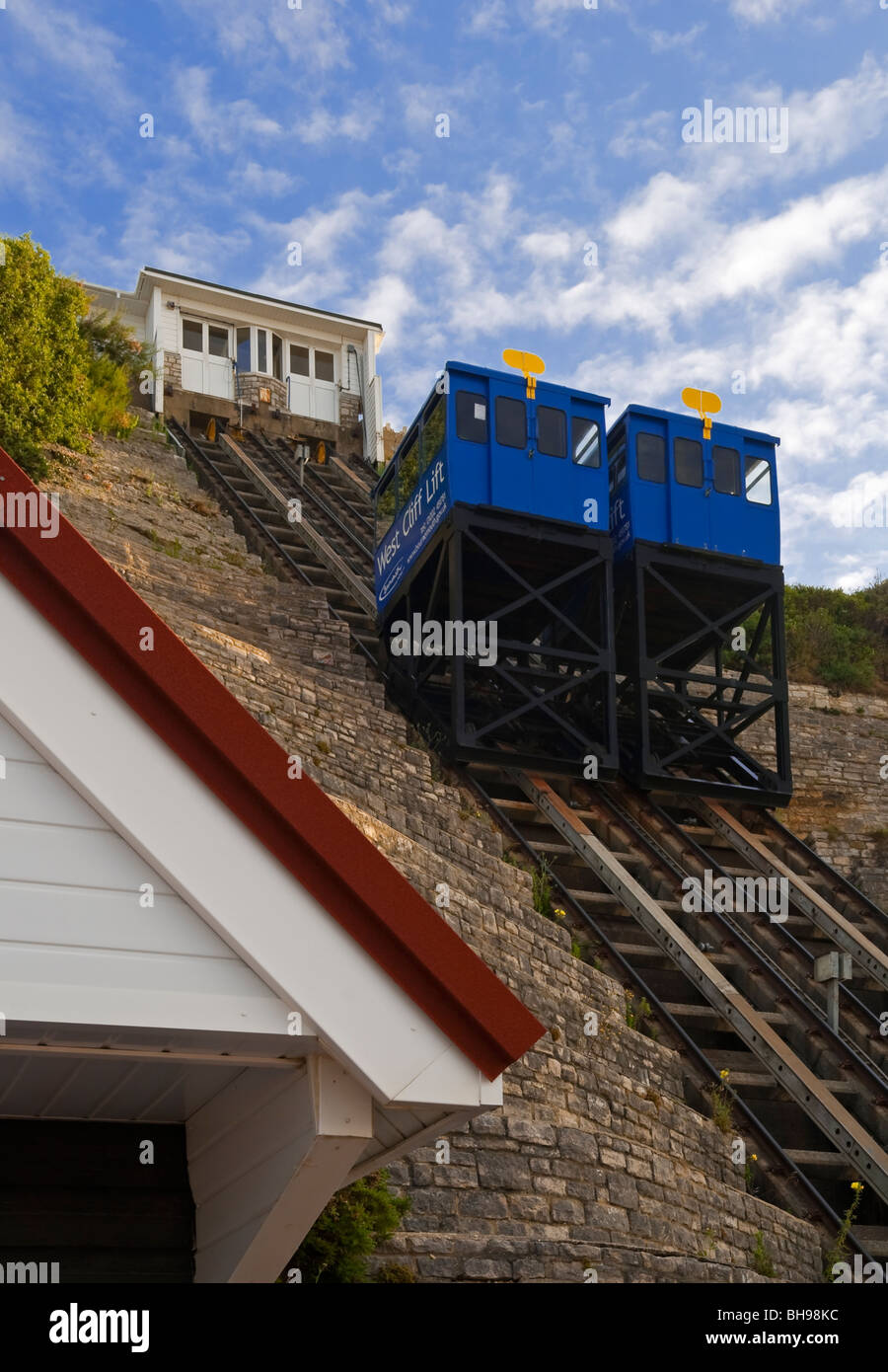 West cliff lift hi-res stock photography and images - Alamy
