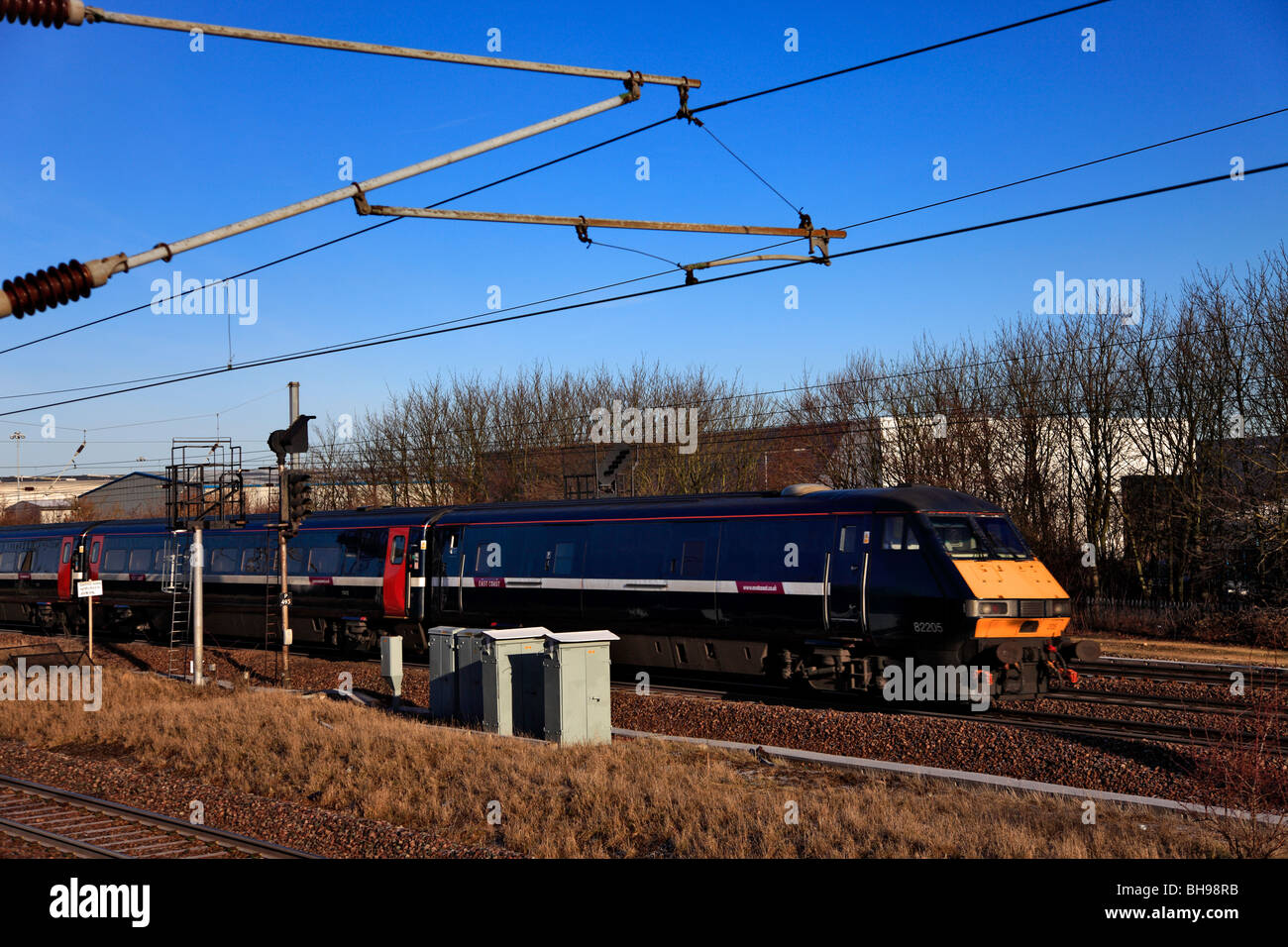 East Coast Trains Operating Company 82205 DVT High Speed Electric Train ...