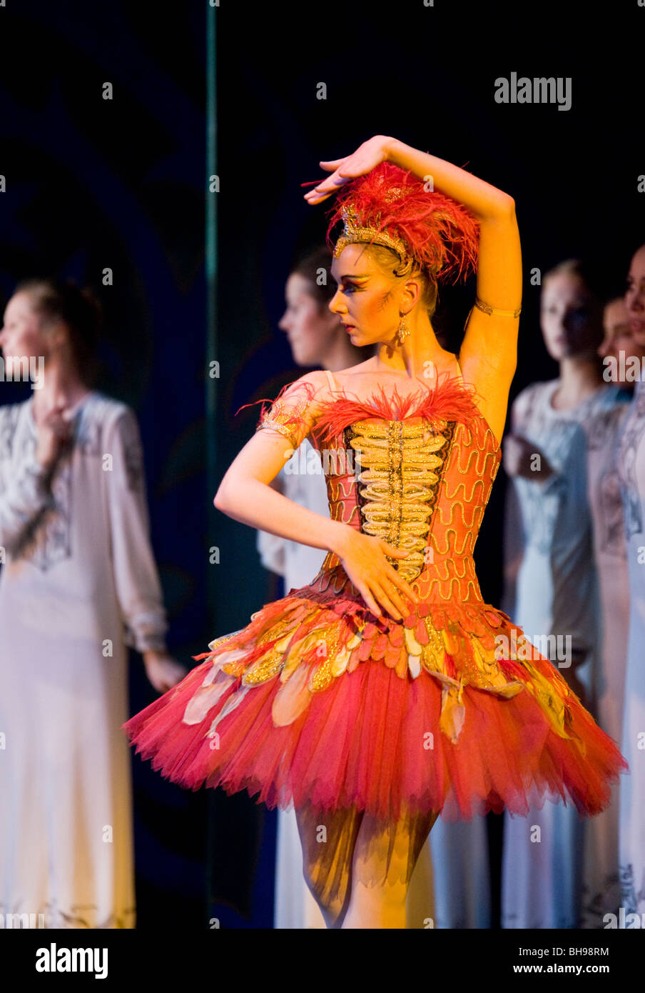 Birmingham Royal Ballet. The Firebird Stock Photo - Alamy