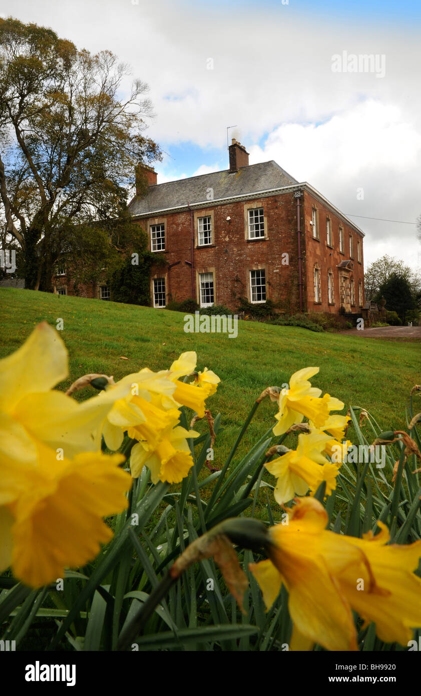 Combe Florey house in Somerset former home of Evelyn and Auberon Waugh ...