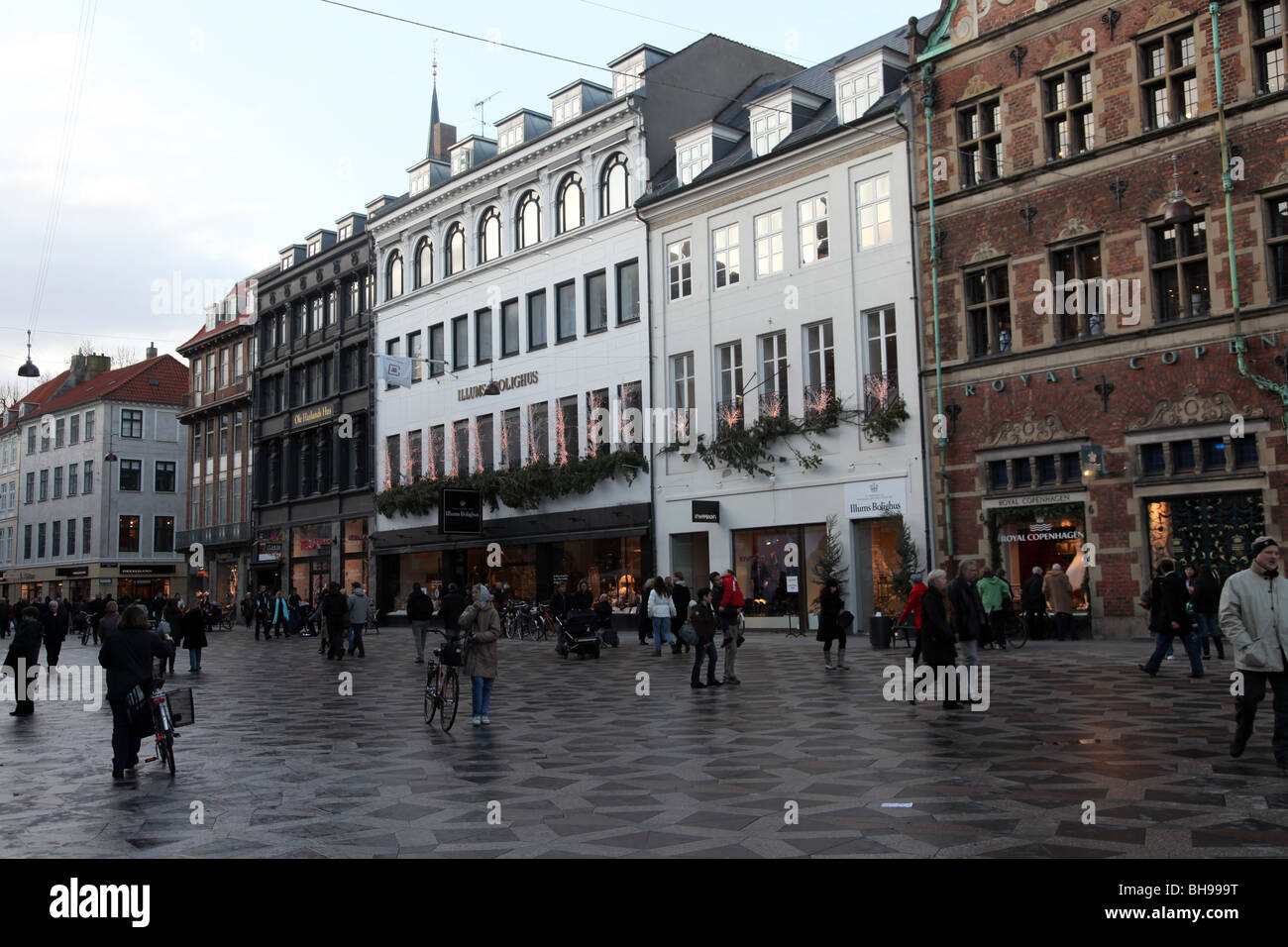 Stroget copenhagen hi-res stock photography and images - Alamy