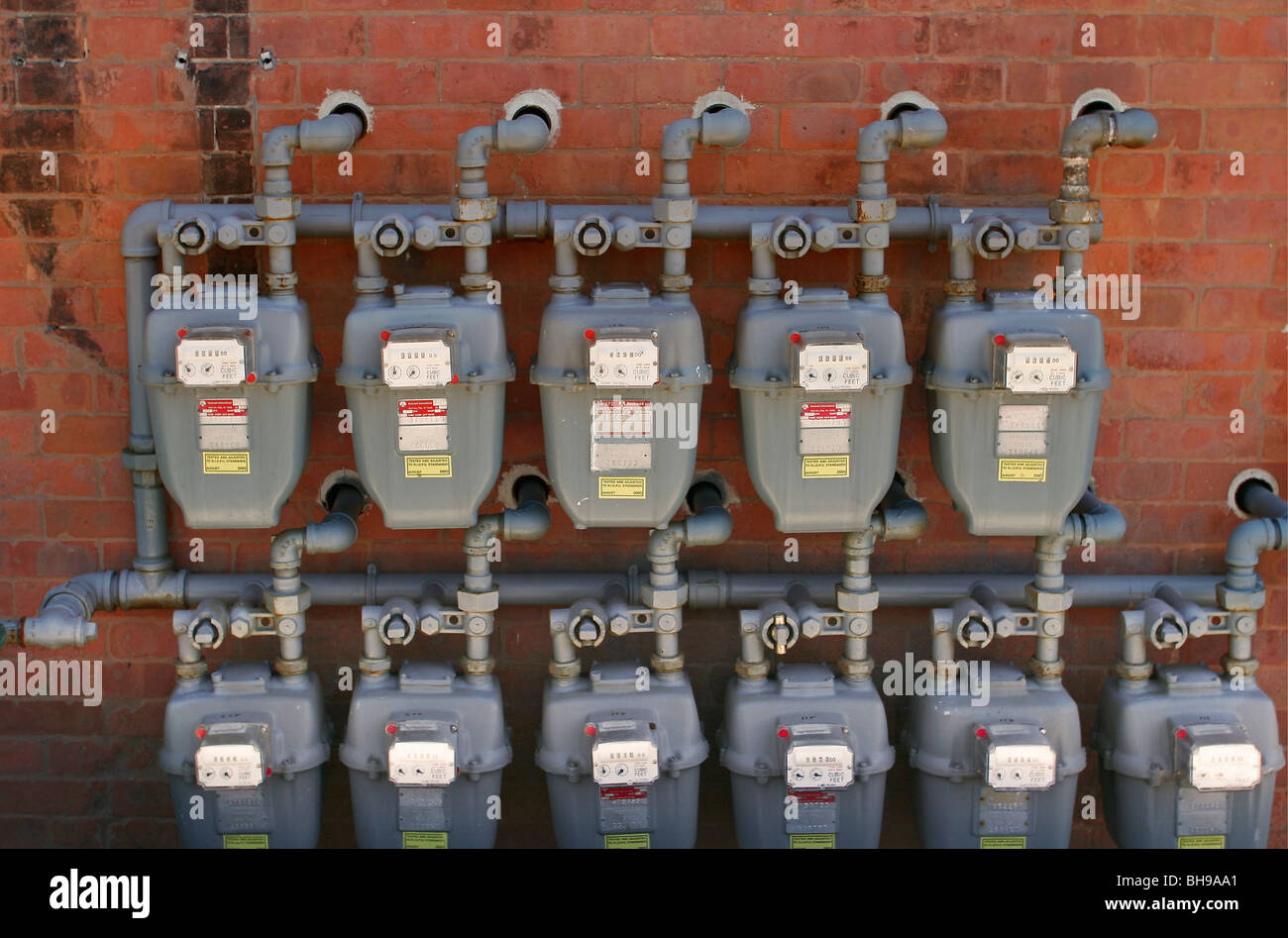 Gas meters hi-res stock photography and images - Alamy