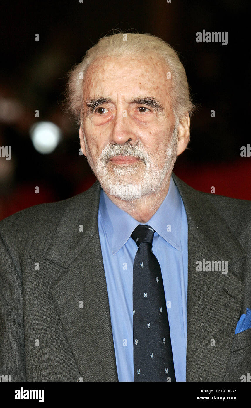 CHRISTOPHER LEE TRIAGE PREMIERE AND OPENING NIGHT AUDITORIUM PARCO ...