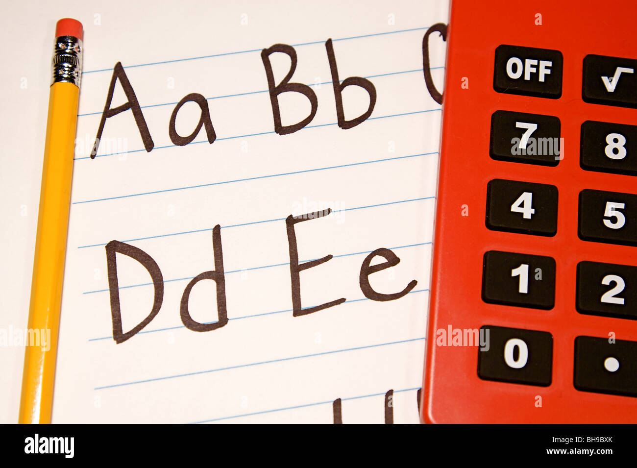 Alphabet abc buttons hi-res stock photography and images - Alamy