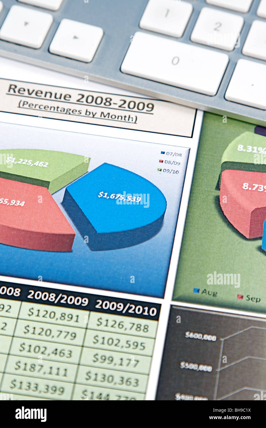 Business charts and graphs for strategic success Stock Photo - Alamy