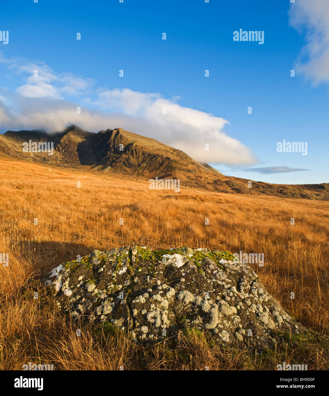 Black Cuillin hills as seen from Glenbrittle, Isle of Skye, Scotland ...