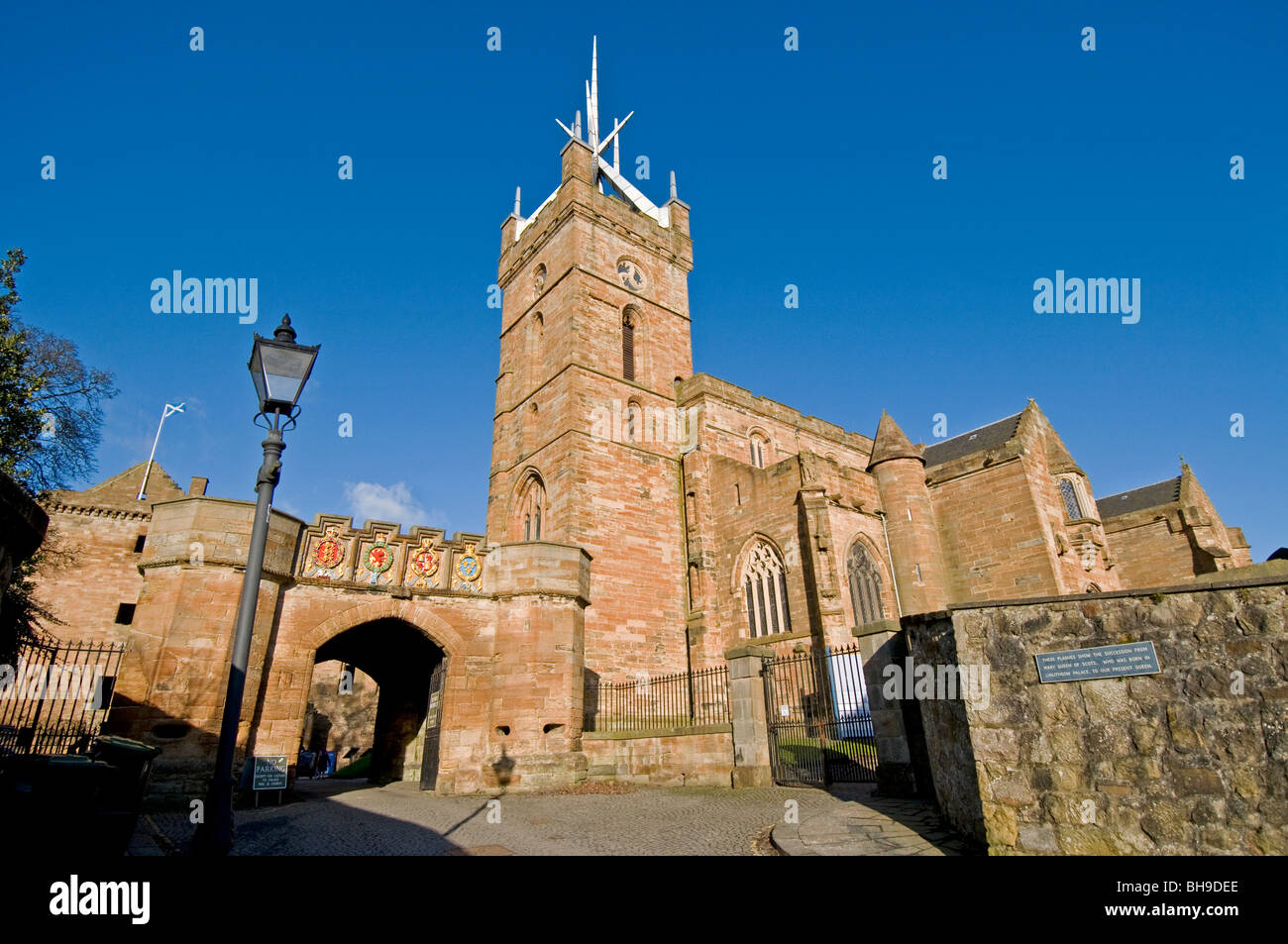 St. Michael's Parish Church adjacent to Linlithgow Palace West Lothian ...