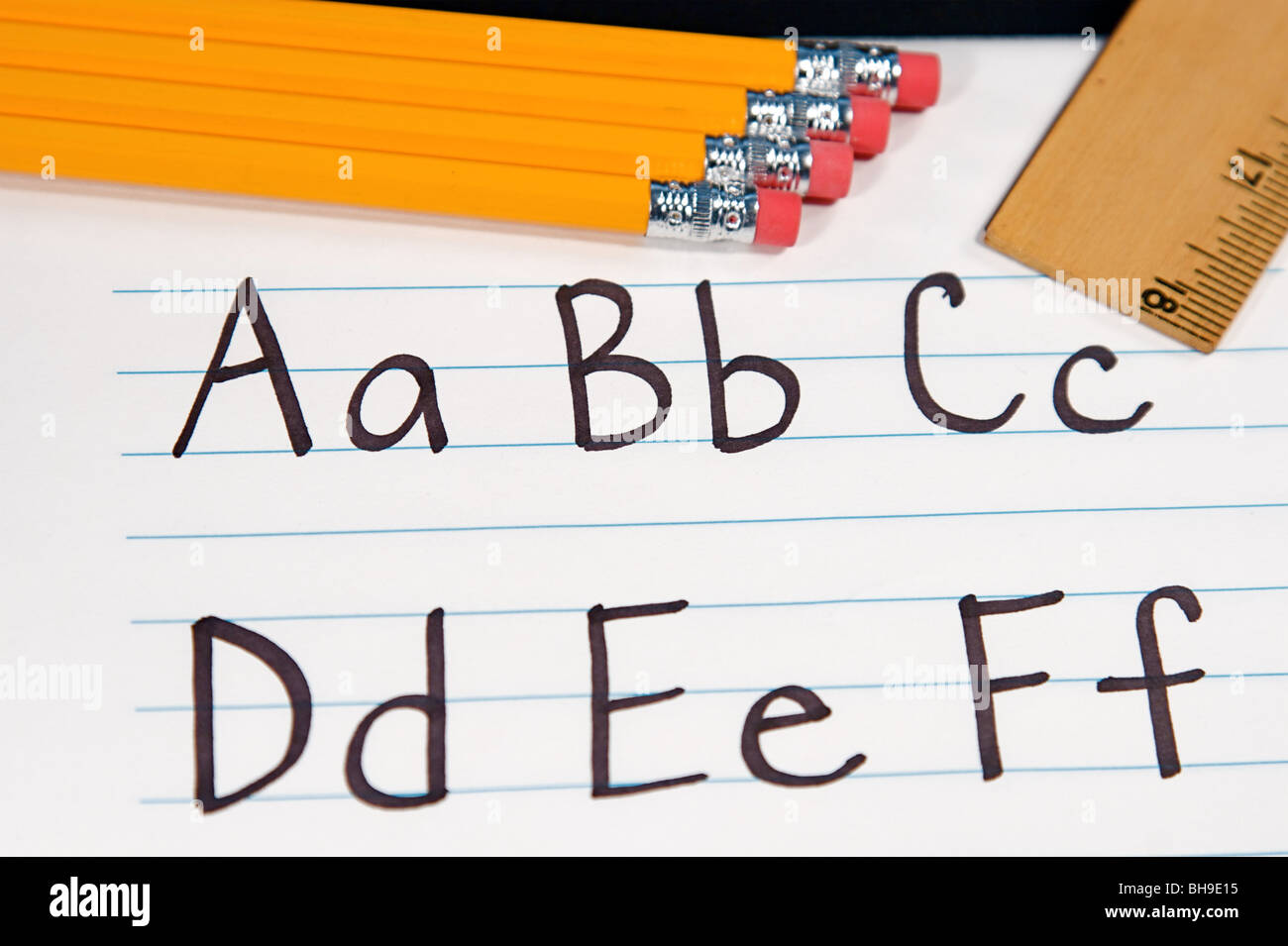 Pad alphabet hi-res stock photography and images - Alamy