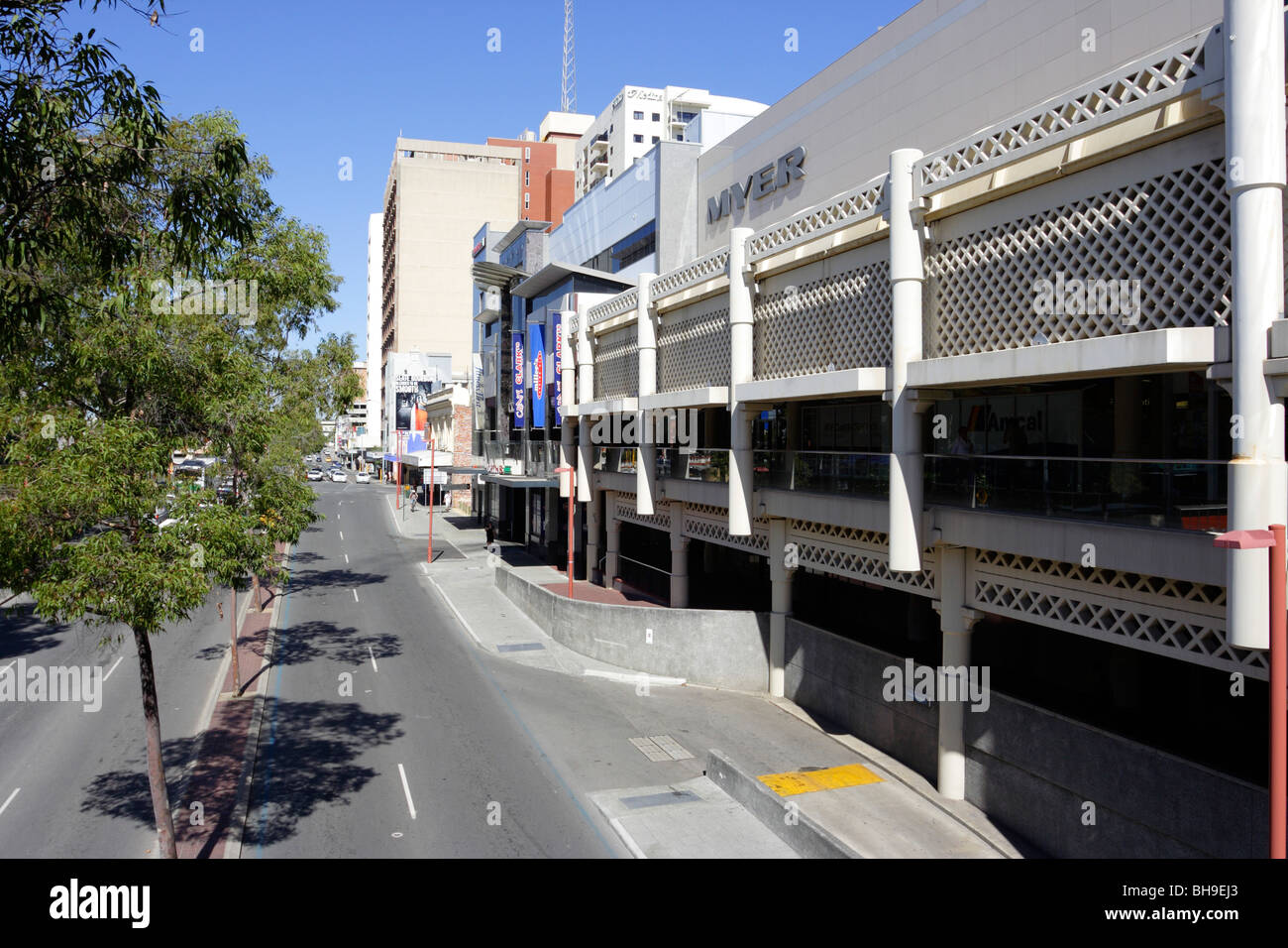 Street in Perth city, Western Australia Stock Photo - Alamy