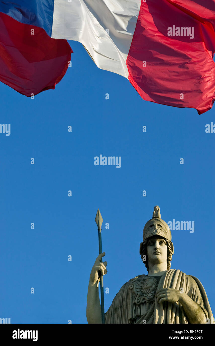 French soldier flag hi-res stock photography and images - Alamy