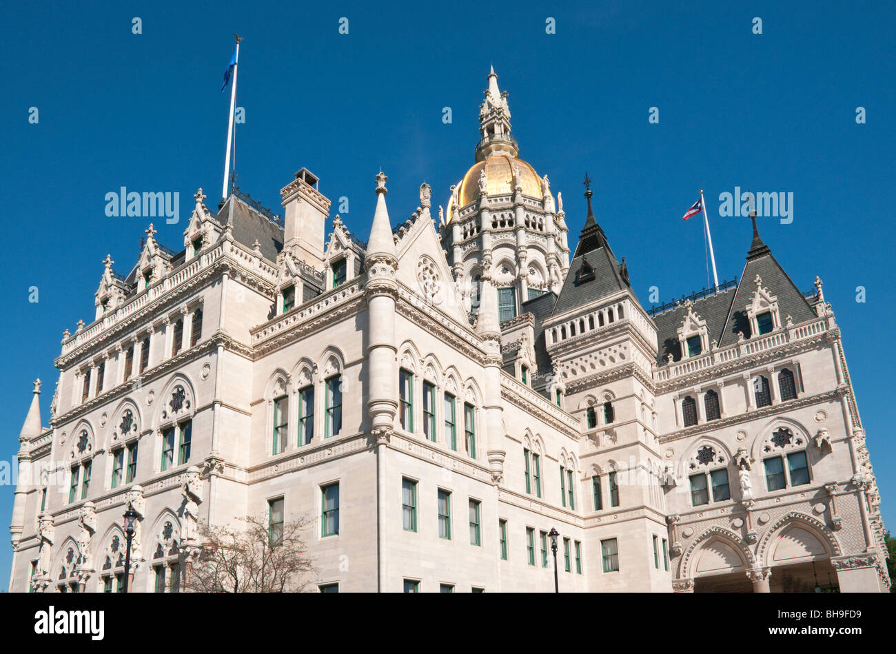 Connecticut Hartford State Capitol Building built 1879 Stock Photo - Alamy