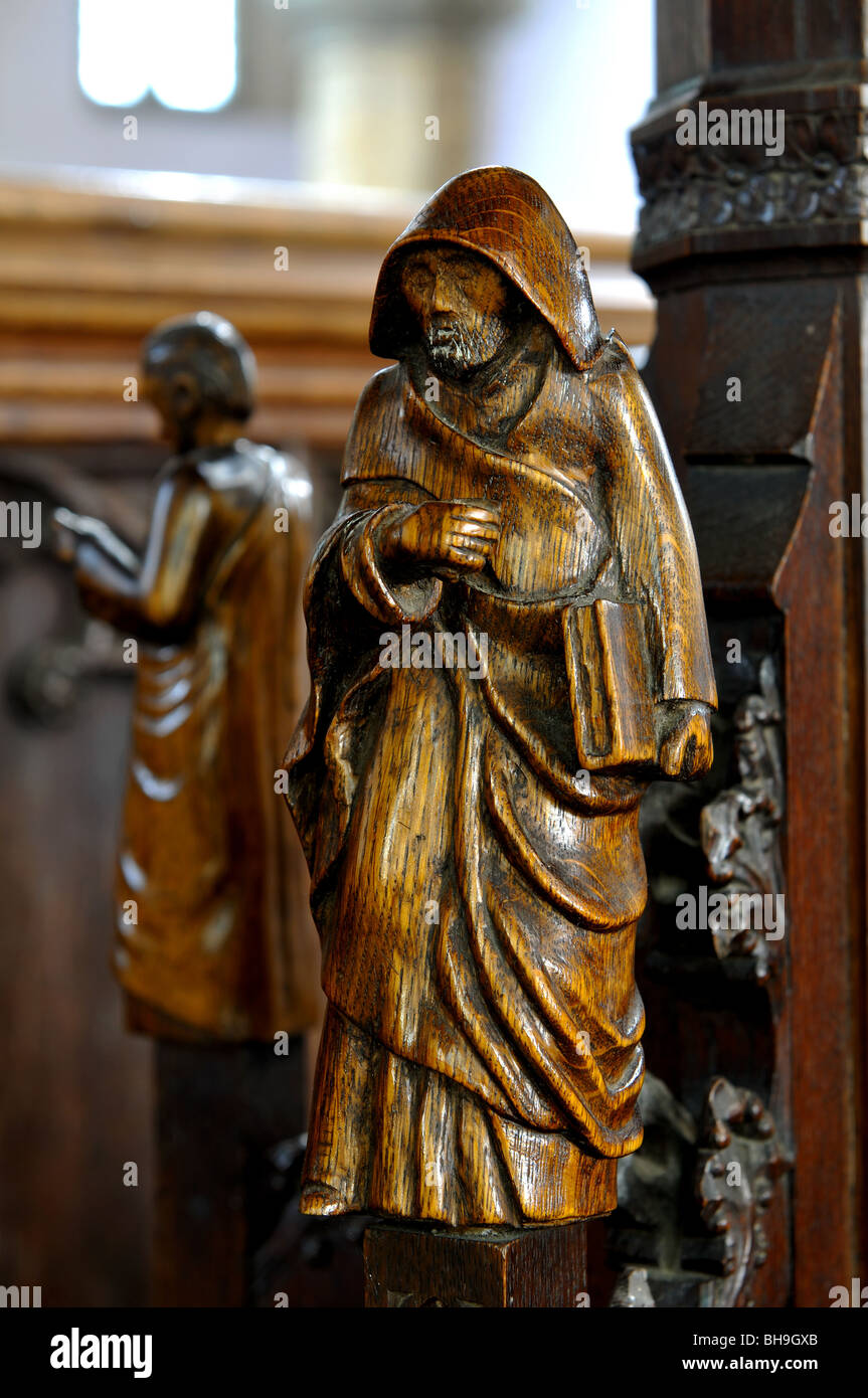 Carving on lectern, Holy Cross Church, Byfield, Northamptonshire ...