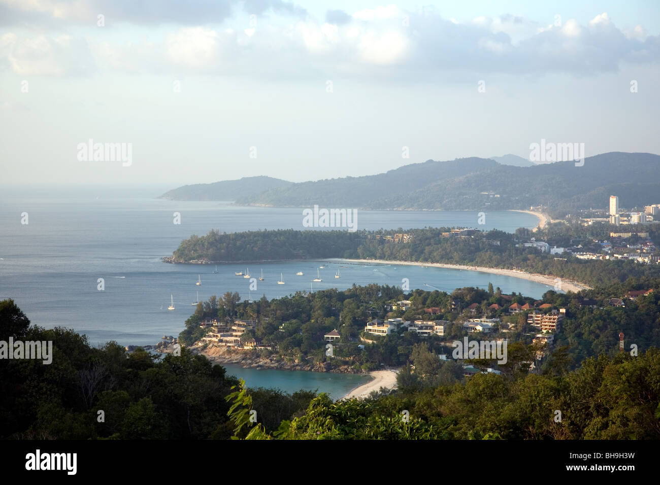 View over phuket beaches hi-res stock photography and images - Alamy
