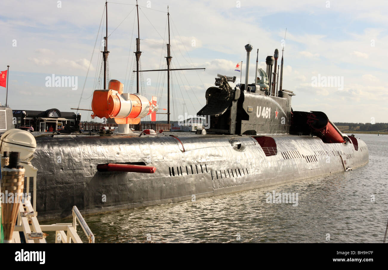 Museum Submarine U461 in Peenemuende Stock Photo - Alamy