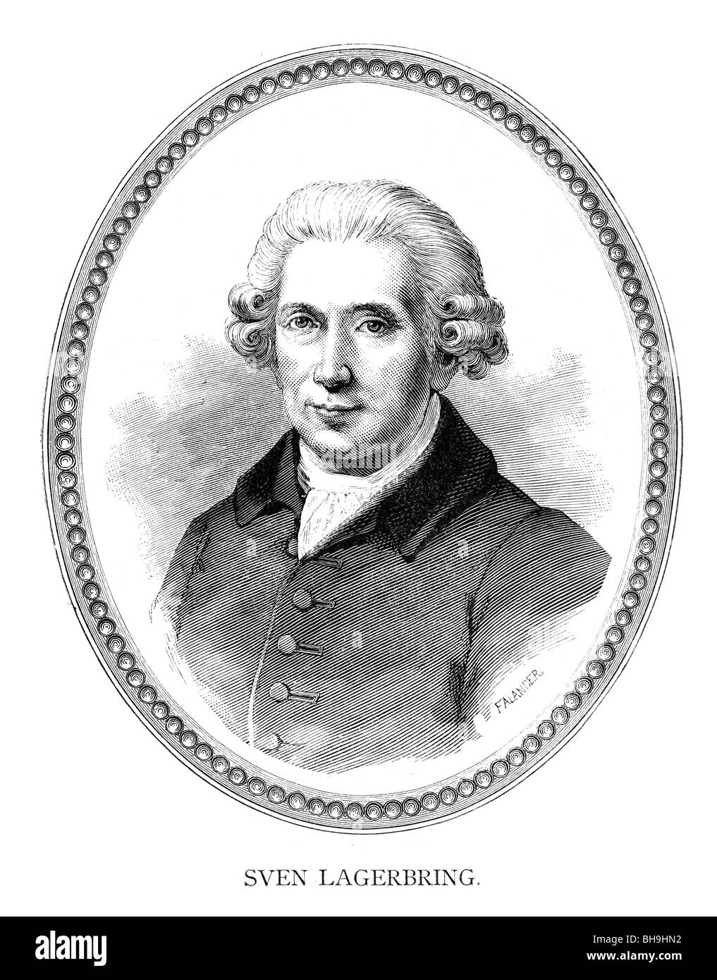 Sven Lagerbring (1707-1787), swedish professor and historian Stock ...