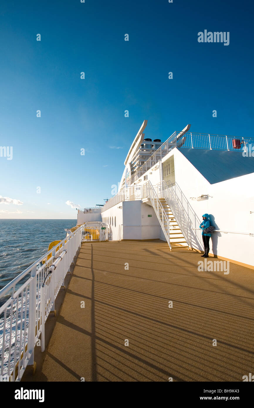 Onboard the Color Line ferry Superspeed I Stock Photo - Alamy
