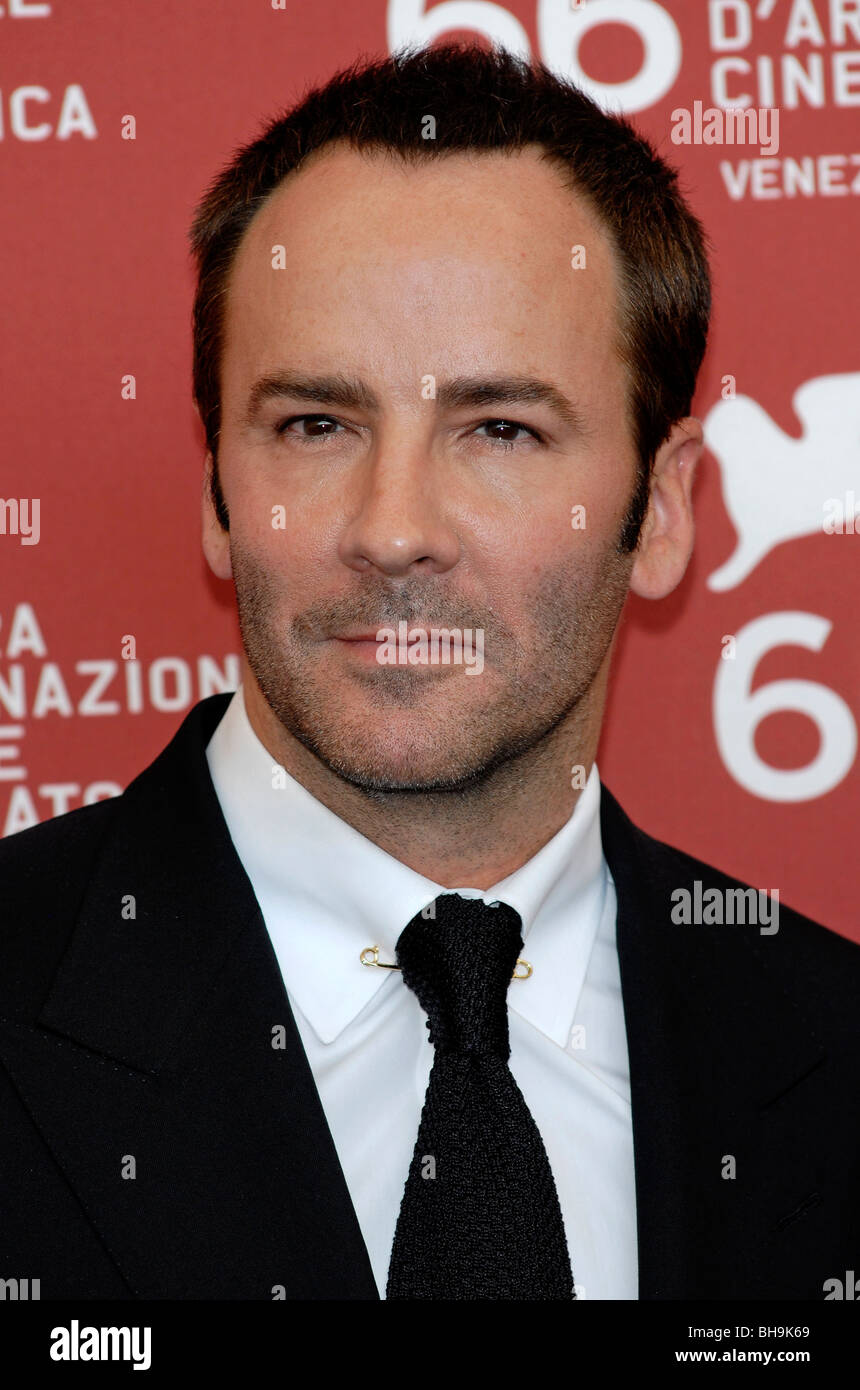 TOM FORD A SINGLE MAN PHOTOCALL VENICE FILM FESTIVAL LIDO VENICE ITALY ...