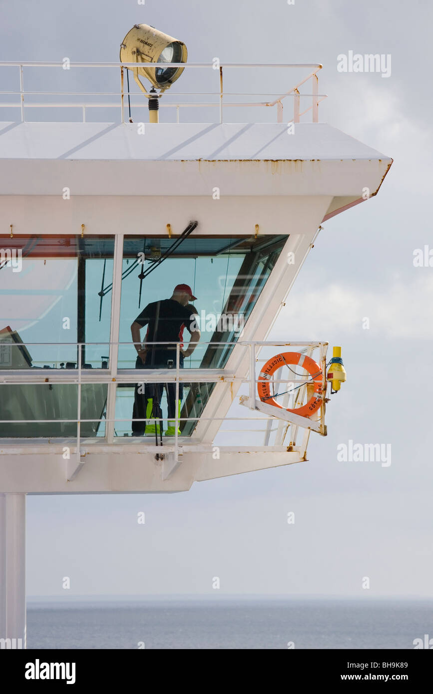 A ferry bridge wing Stock Photo - Alamy