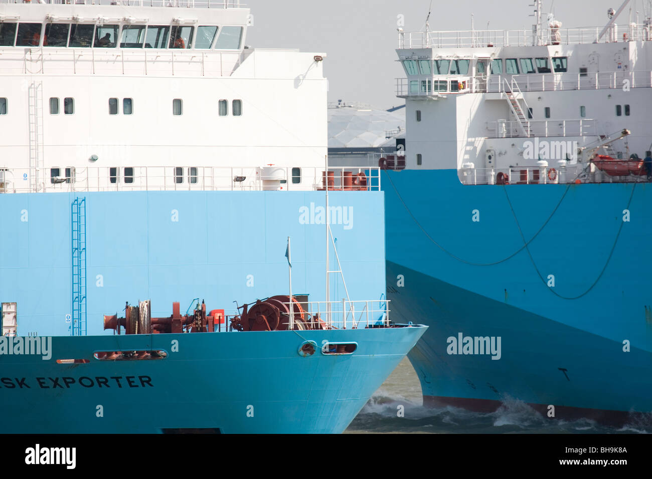 Two Norfolkline vessels meets at Rotterdam Stock Photo - Alamy