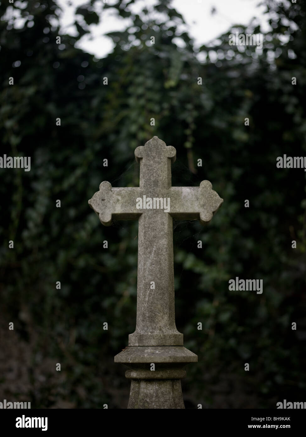 tombstone in cemetery Stock Photo - Alamy