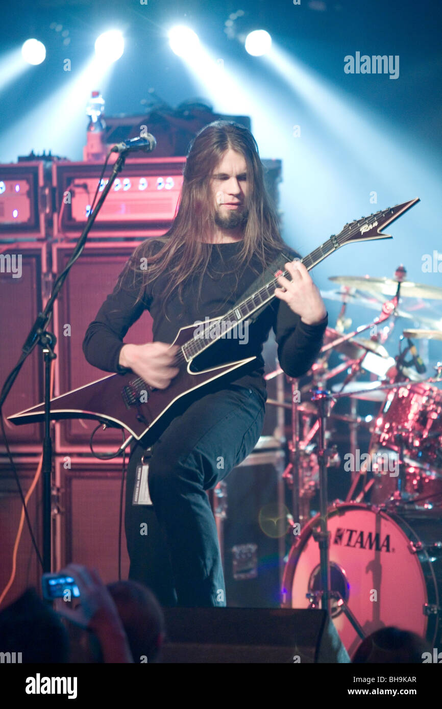 BUDAPEST - JANUARY 18: American Death Metal Band called Faceless ...