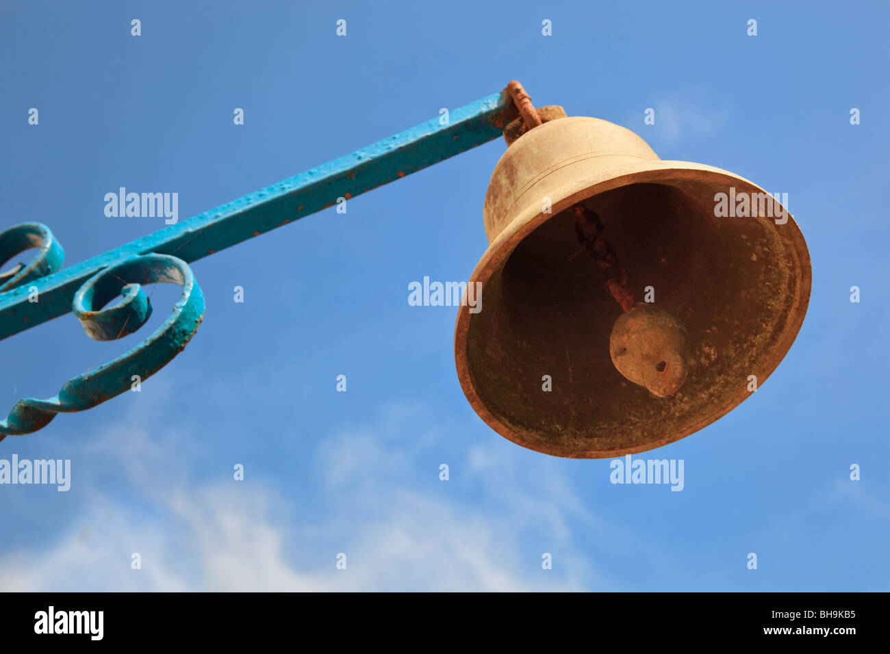 Rusty old bell Stock Photo - Alamy