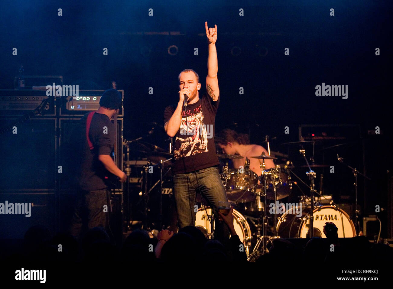 BUDAPEST - JANUARY 18: American Death Metal Band called Faceless ...