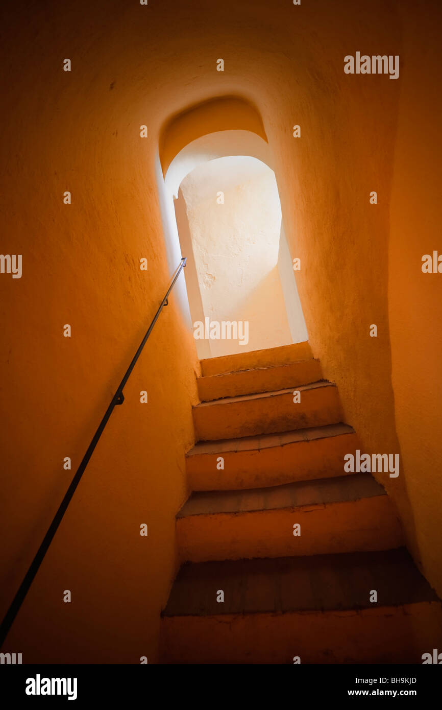 Watchtower stairs hi-res stock photography and images - Alamy