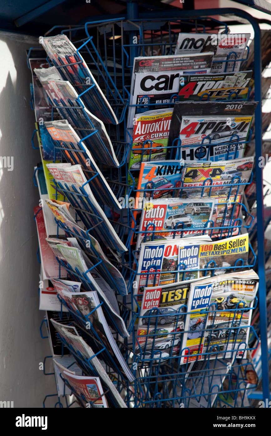 Greek magazines hi-res stock photography and images - Alamy