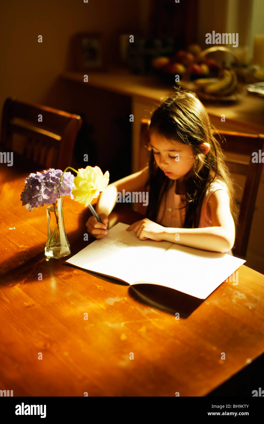 Desk writing diary hi-res stock photography and images - Alamy