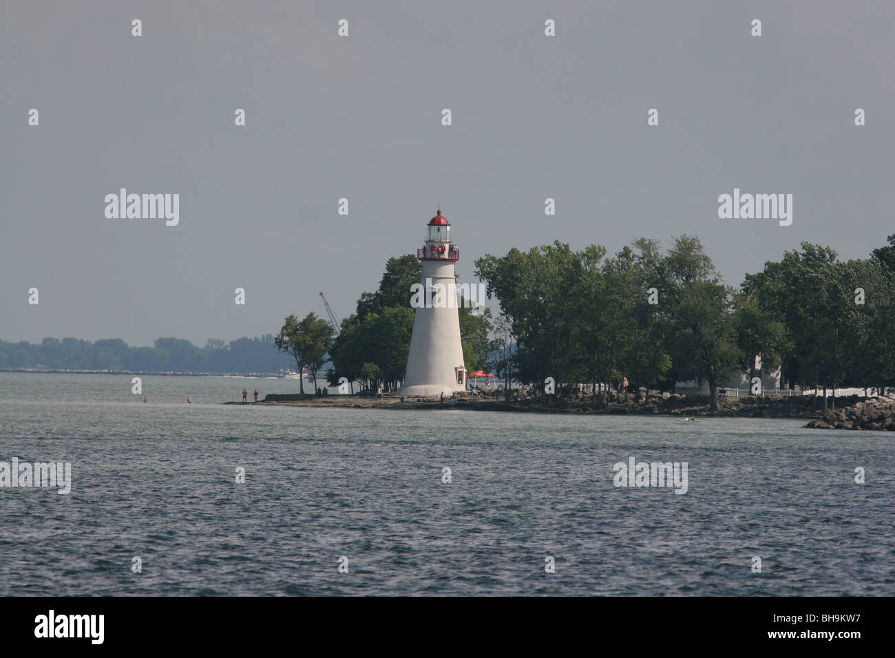 Marblehead lighthouse Lake Erie ohio Stock Photo - Alamy
