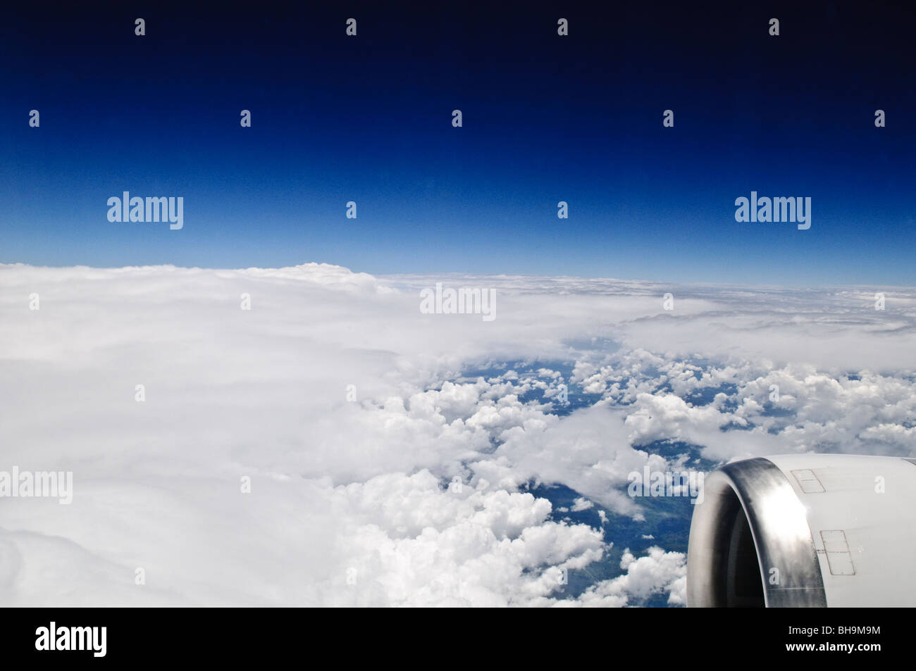 Airplane Window View Above Clouds Sydney Australia // SYDNEY, Australia ...