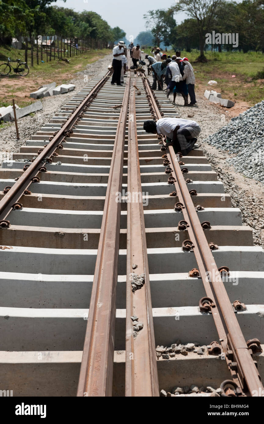 Rail line project hi-res stock photography and images - Alamy