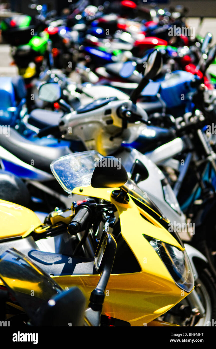 Sydney motorbike parking hi-res stock photography and images - Alamy