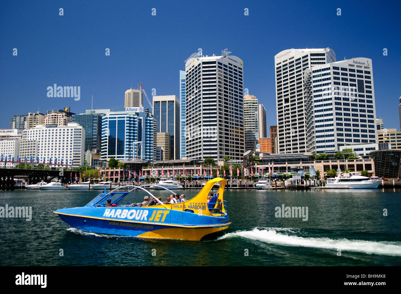 Jet Boat Darling Harbour Sydney Australia // SYDNEY, Australia — A ...