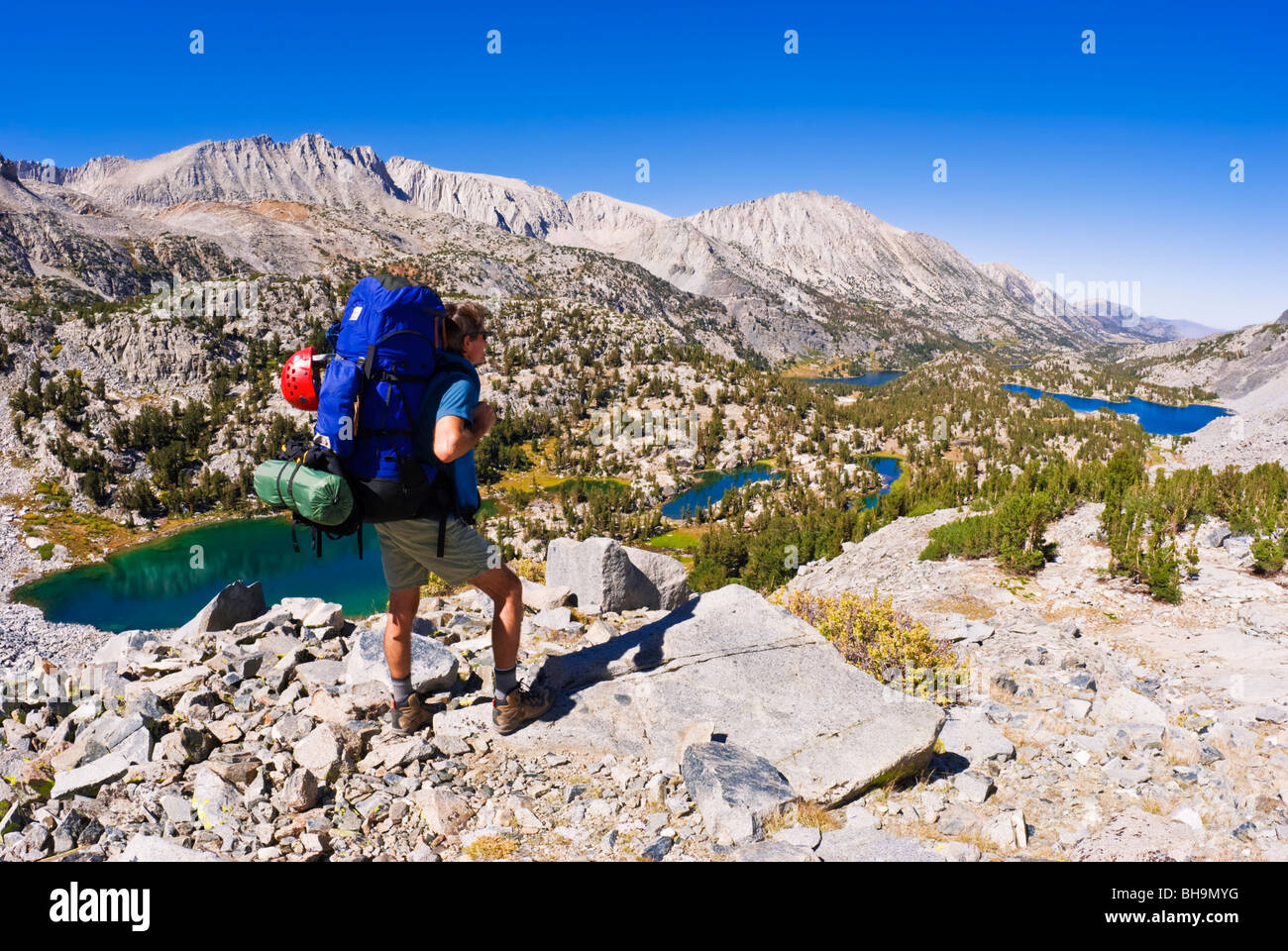 Sierra nevada backpacking hi-res stock photography and images - Alamy
