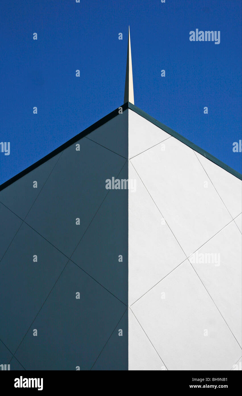 Building abstract with point Stock Photo - Alamy