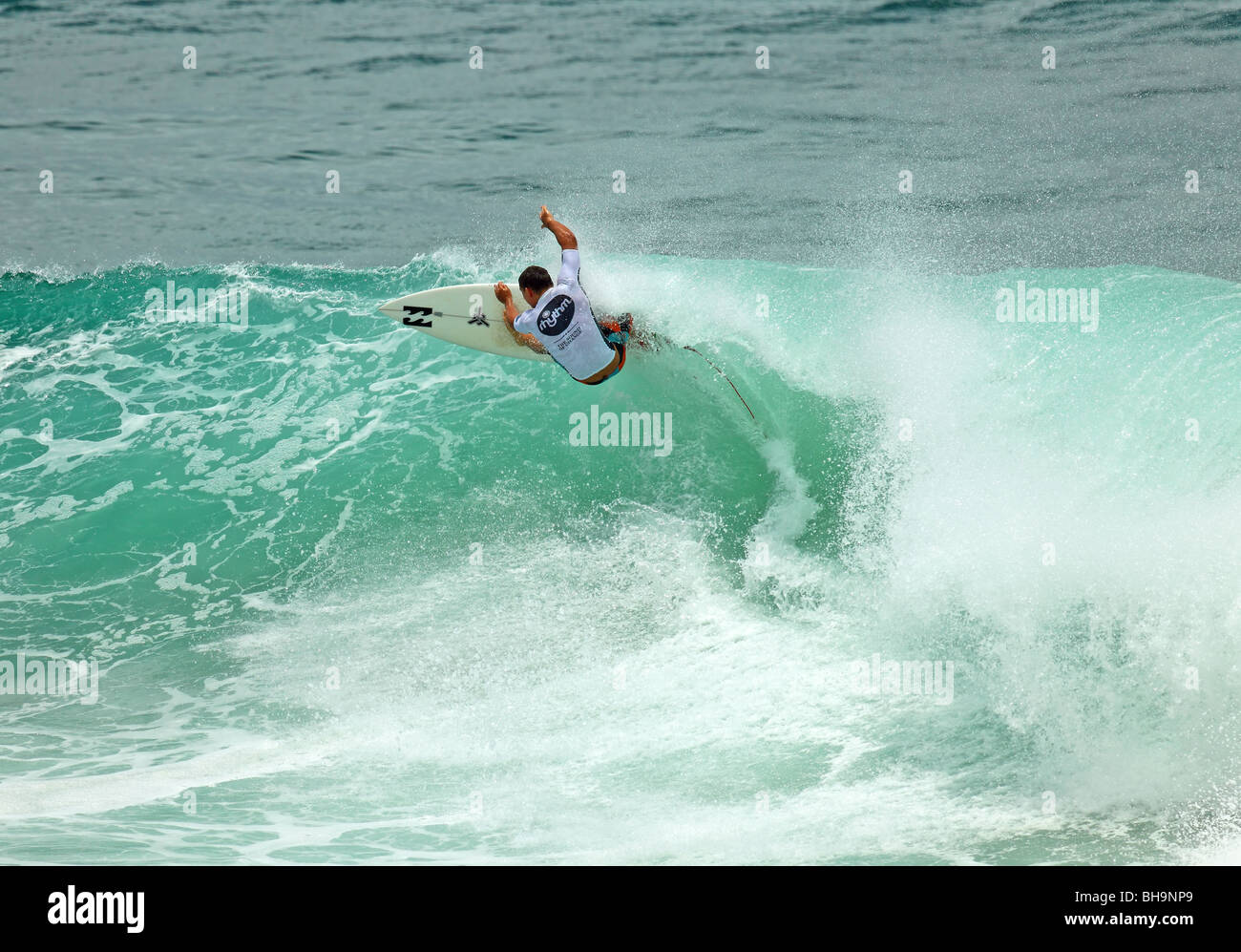 Surfing contest Australian surfers in competition Stock Photo - Alamy