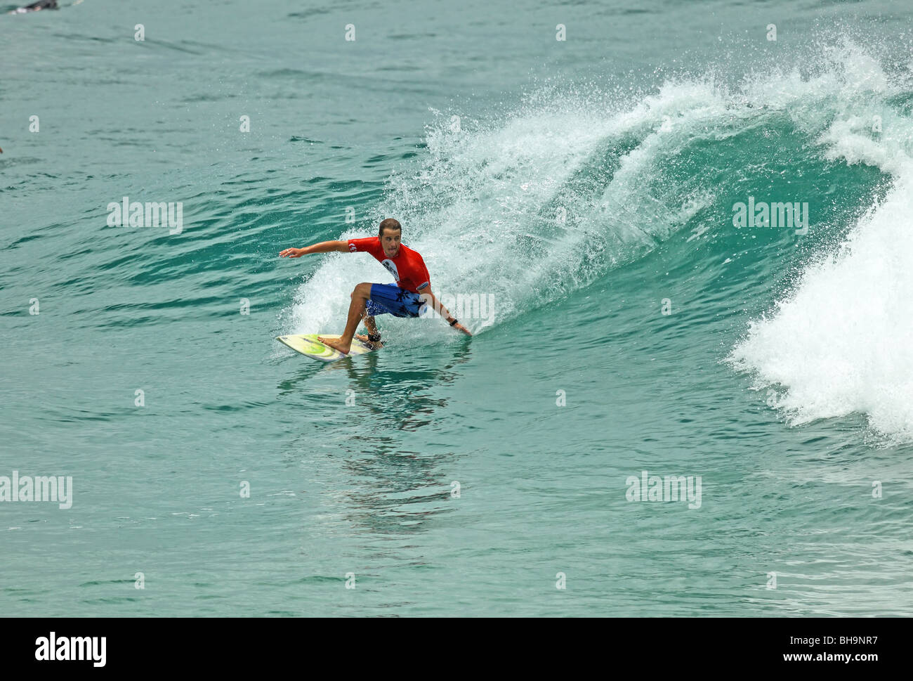 Surfing contest Australian surfers in competition Stock Photo - Alamy