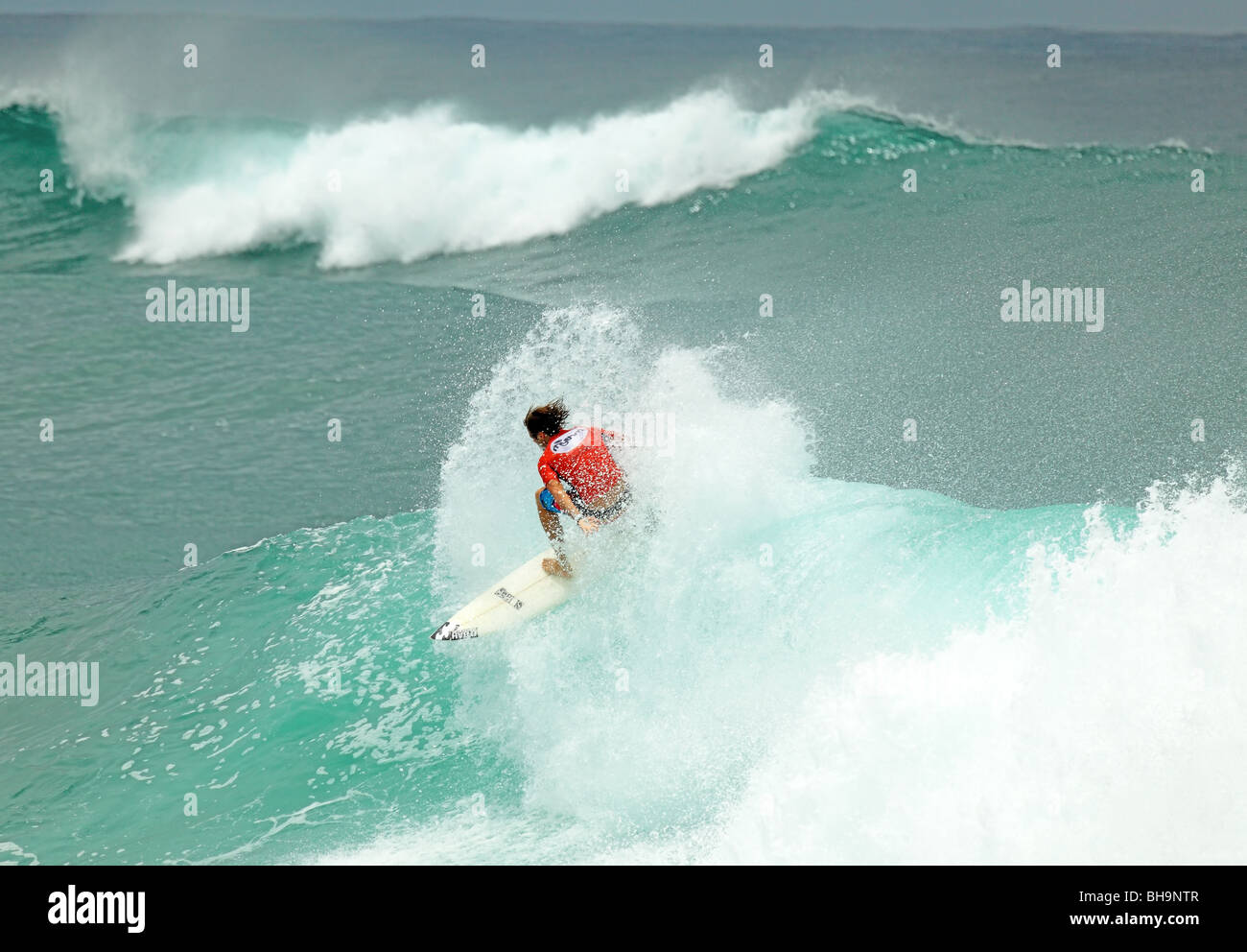Surfing contest Australian surfers in competition Stock Photo - Alamy
