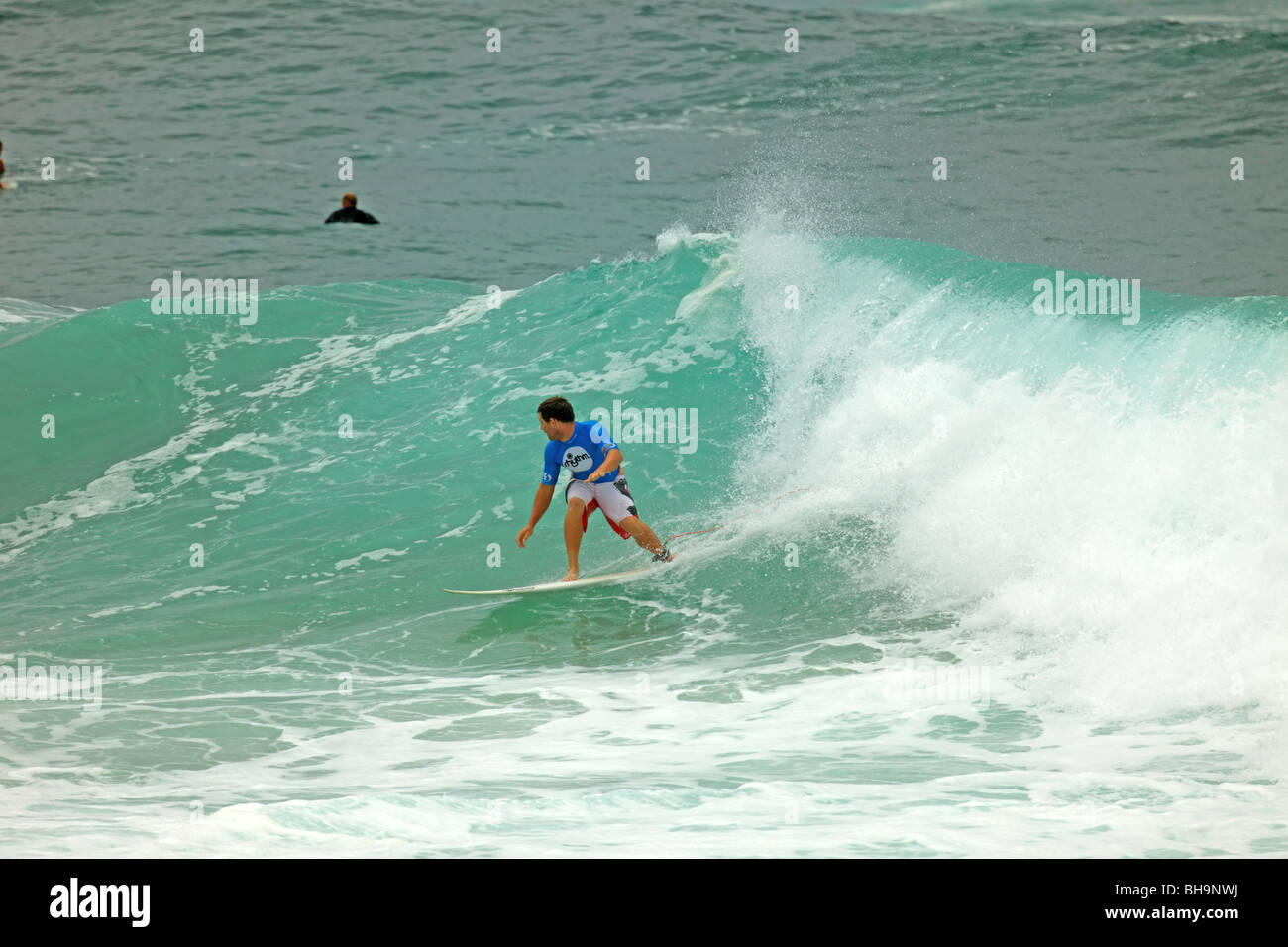Surfing contest Australian surfers in competition Stock Photo - Alamy